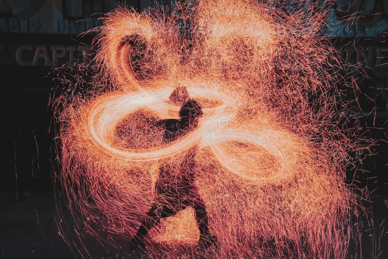 Fire Bender stock photo. Image of fire, bender, burning - 170540788