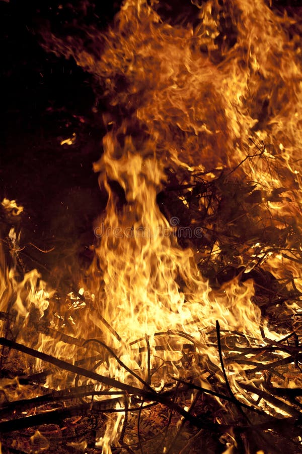 Fire stock photo. Image of warm, fire, closeup, glow - 35048748