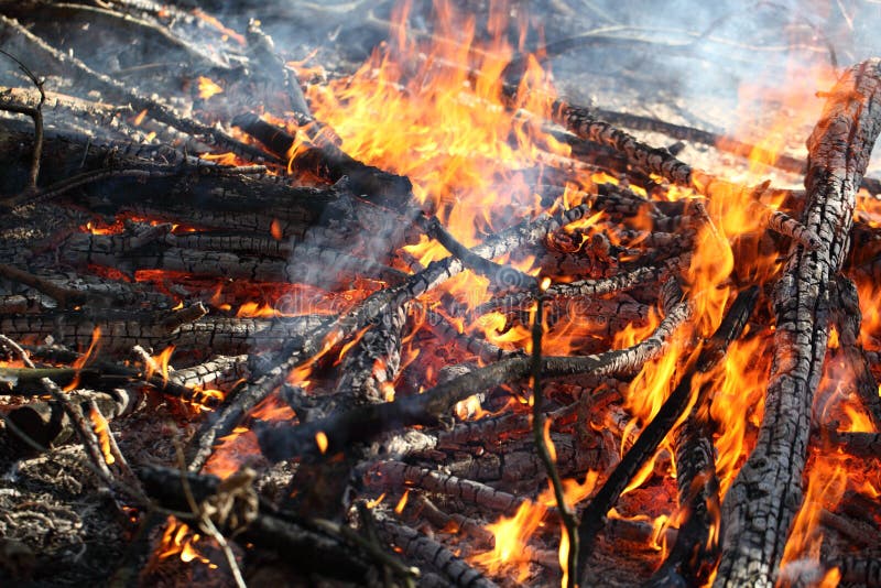 Fire stock photo. Image of furnace, building, motion - 55915174