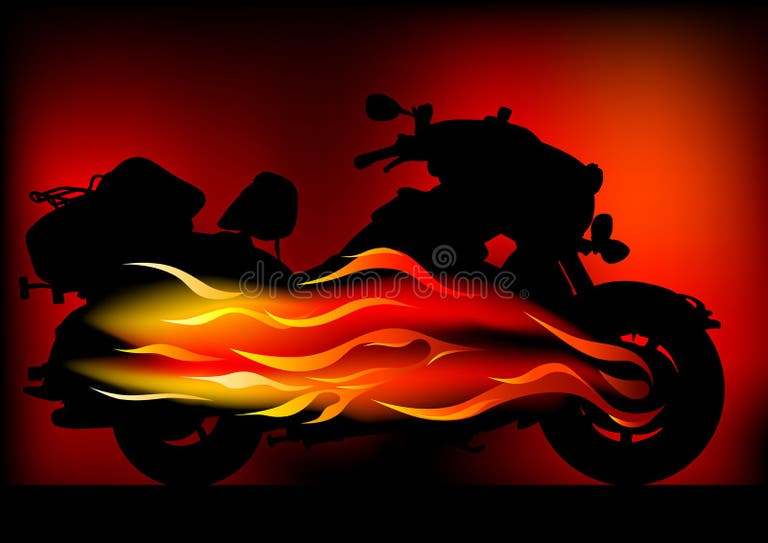 Fire Bike Painting Stock Illustrations – 54 Fire Bike Painting Stock ...