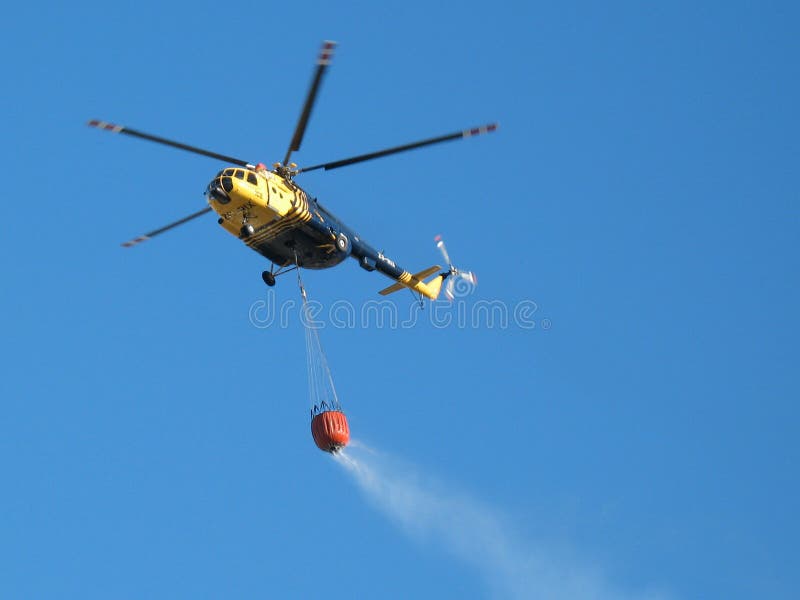 Fire-bird in flight stock photo. Image of bucket, danger - 2164758