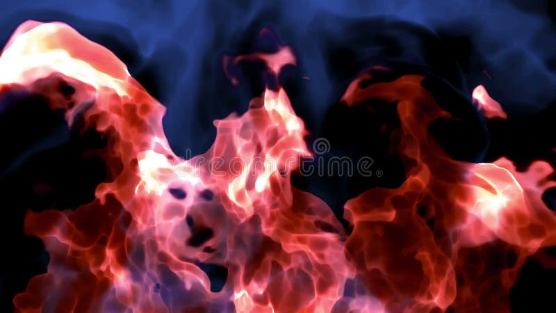 Fire Blast with Green Screen Background Stock Footage - Video of ...