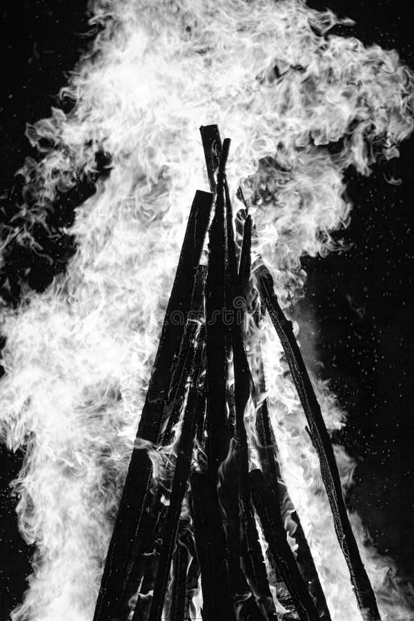 Fire blaze stock image. Image of wood, incandescent, burn - 3888635