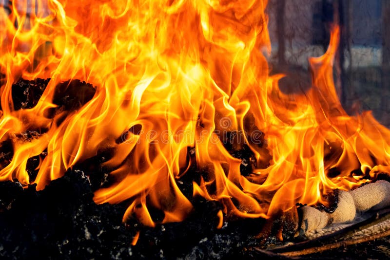 Fire Blaze. Abstract Blaze, Fire, Flame Texture for Banner, Background ...