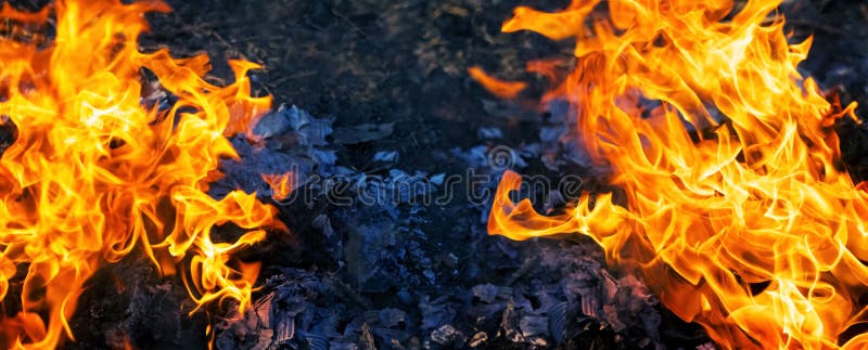 Fire Blaze. Abstract Blaze, Fire, Flame Texture for Banner, Background ...