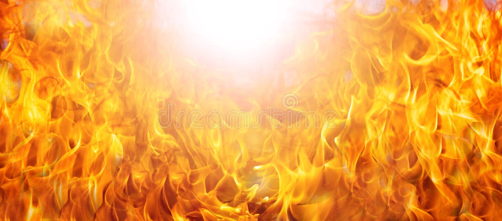 Fire Blaze. Abstract Blaze, Fire on a Black Background, Flame Texture ...