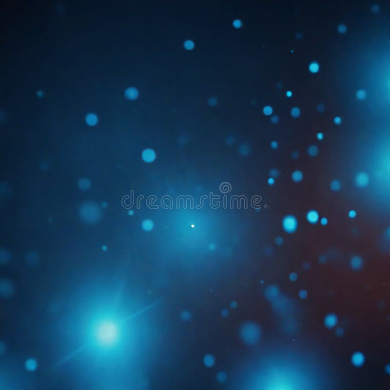 Fire Blue Embers Particles Over Black Background. Fire Blue Embers ...