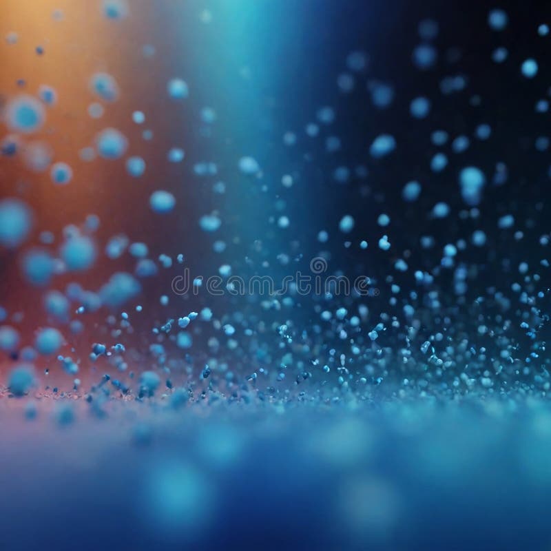 Fire Blue Embers Particles Over Black Background. Fire Blue Embers ...