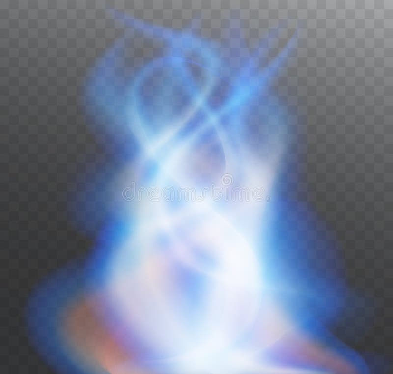 Fire blue flame. stock vector. Illustration of bonfire - 83689458