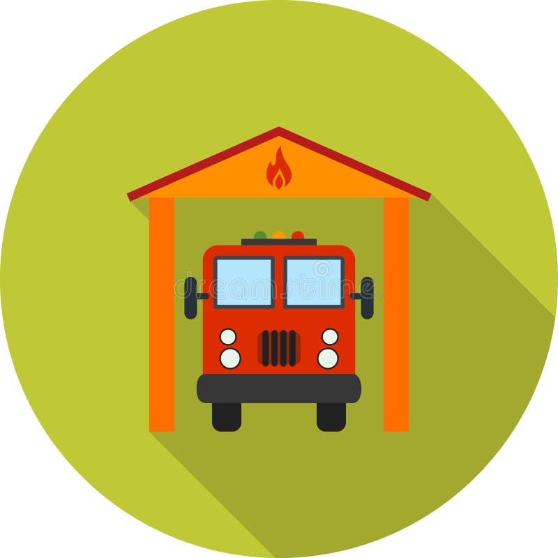 Fire Brigade stock vector. Illustration of brigade, service - 89174797