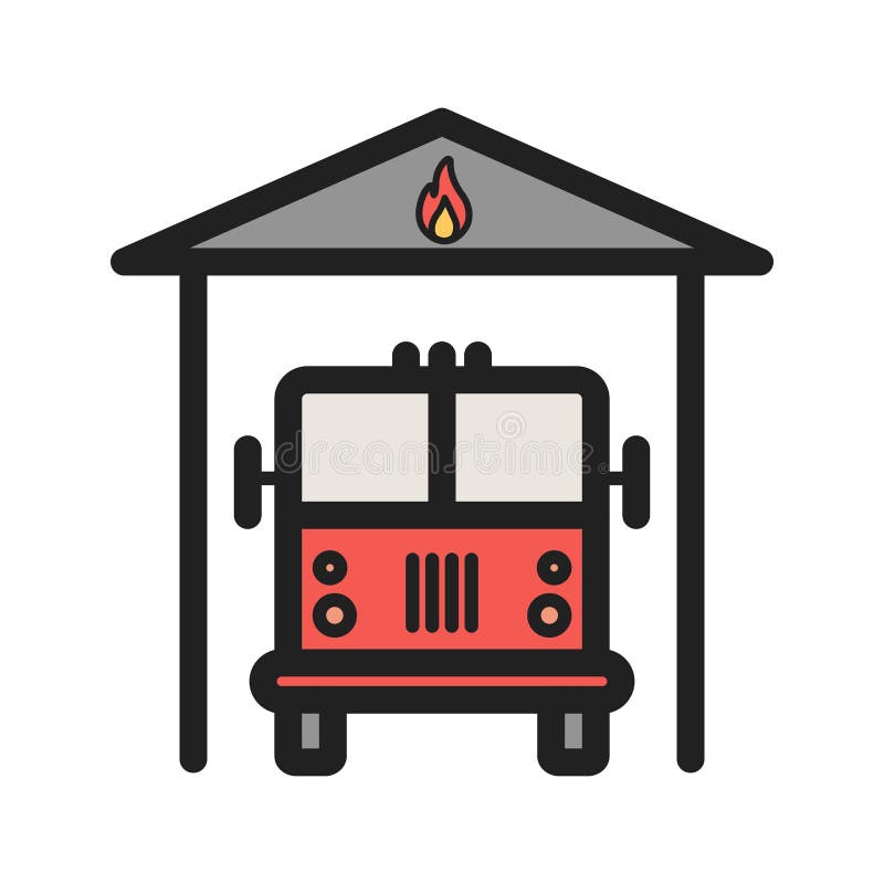 Fire Brigade stock vector. Illustration of helmet, design - 94219547