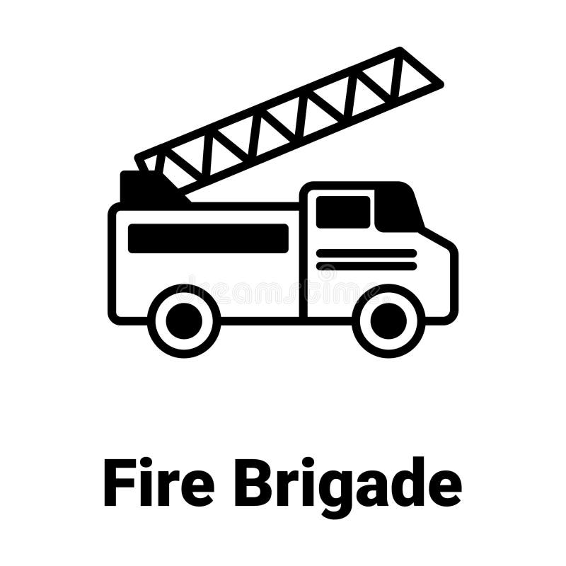 Brigade Vector Icon on White Background. Flat Vector Brigade Icon ...