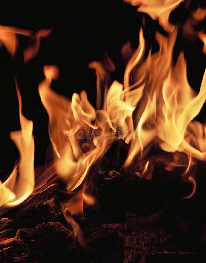 Fire Bright stock photo. Image of flame, fiery, inferno - 28865540