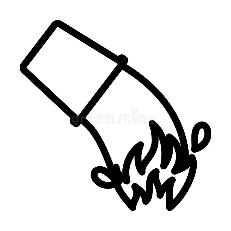 Put Out the Fire with a Bucket of Water. Forest Fires in Summer. Stock ...