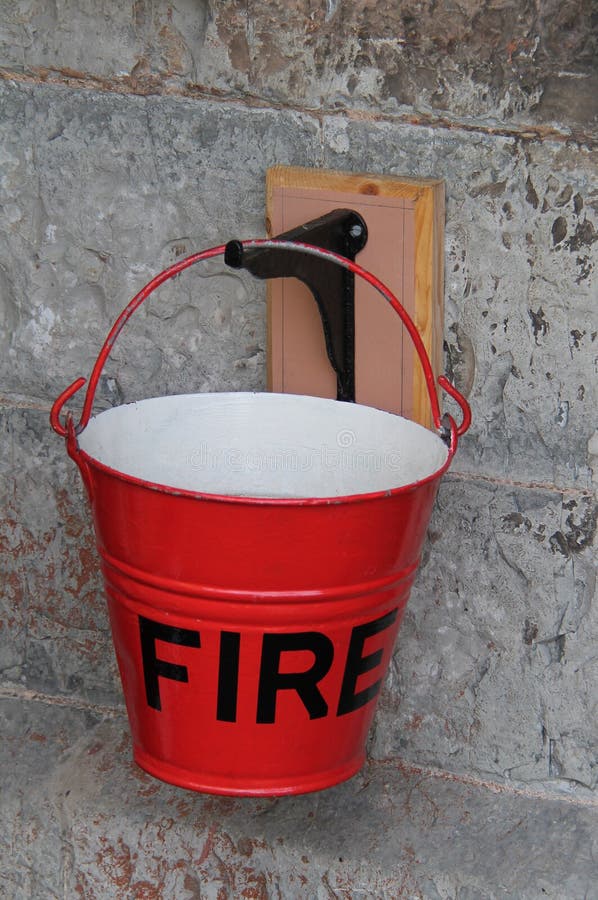 Fire Bucket. stock image. Image of fire, retro, bucket - 32500977