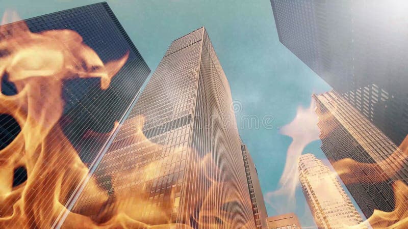 Fire in a Building with Offices Located on Multiple Floors and Plumes ...