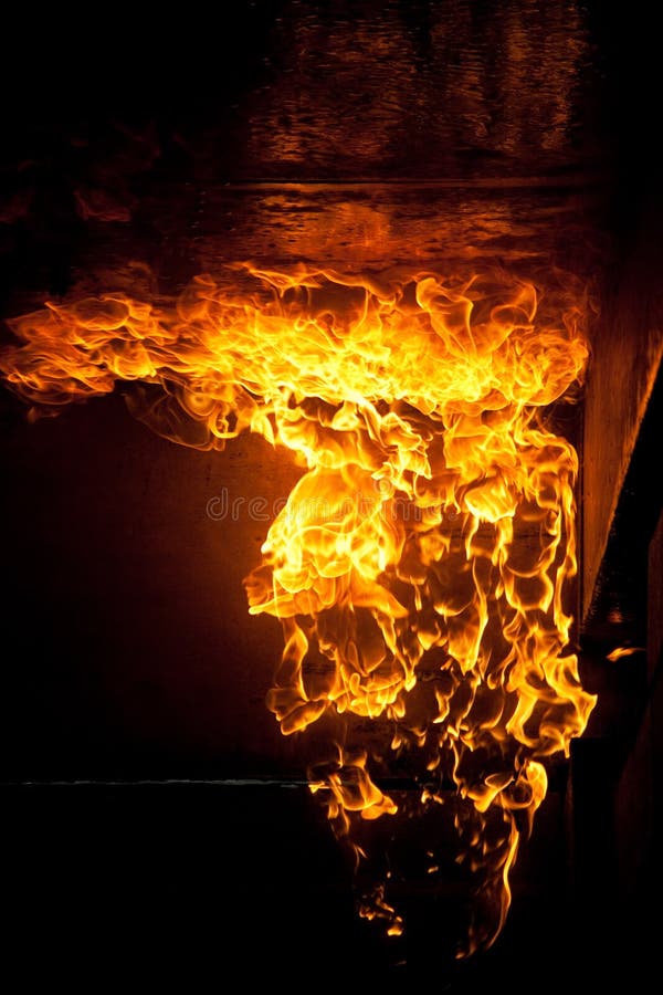 Fire burn stock photo. Image of energy, evening, orange - 31371224