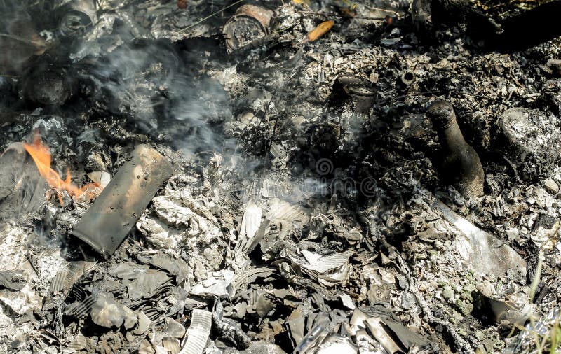 Fire Burn out stock photo. Image of fire, grass, leaves - 104964944