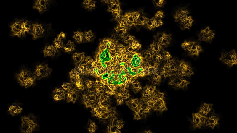 Fire Burn Scatter Effect in Black Background Stock Footage - Video of ...