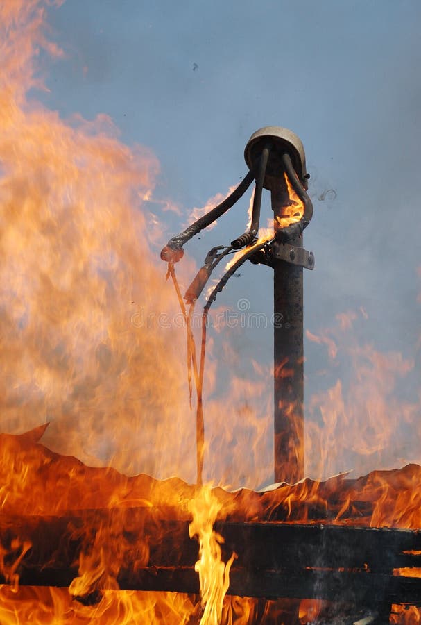 Structure Fire stock photo. Image of extinguish, home - 24886456