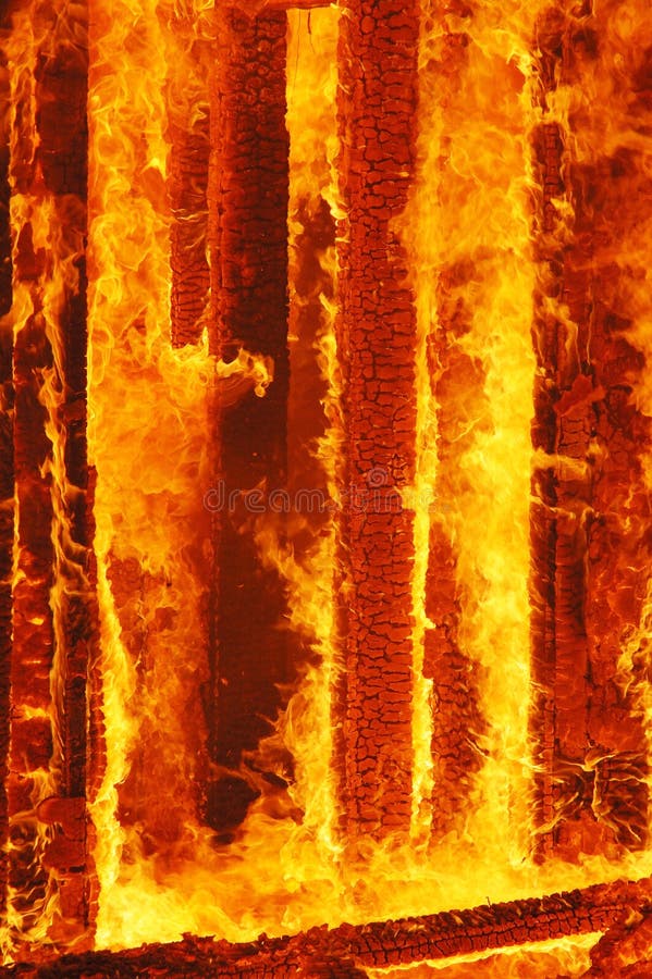 Fire Burn stock image. Image of danger, fire, house, wall - 30512959