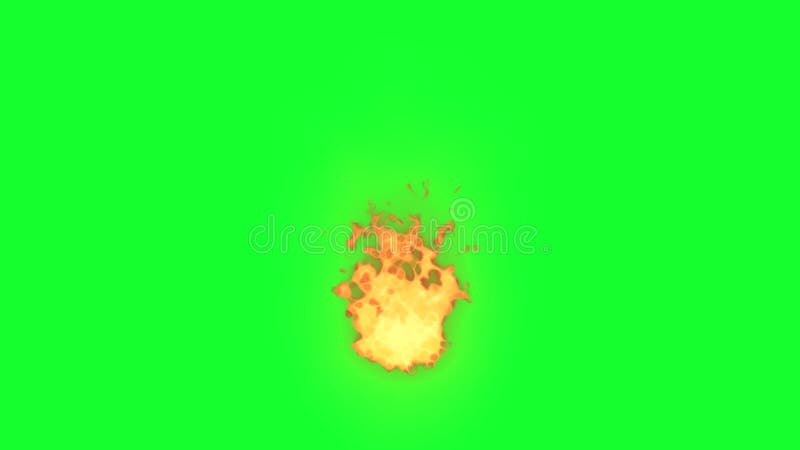Fire Burning on Green Screen Background Stock Video - Video of burning ...