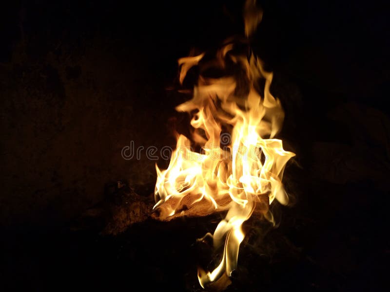 The Fire Burning stock image. Image of event, darkness - 224070893