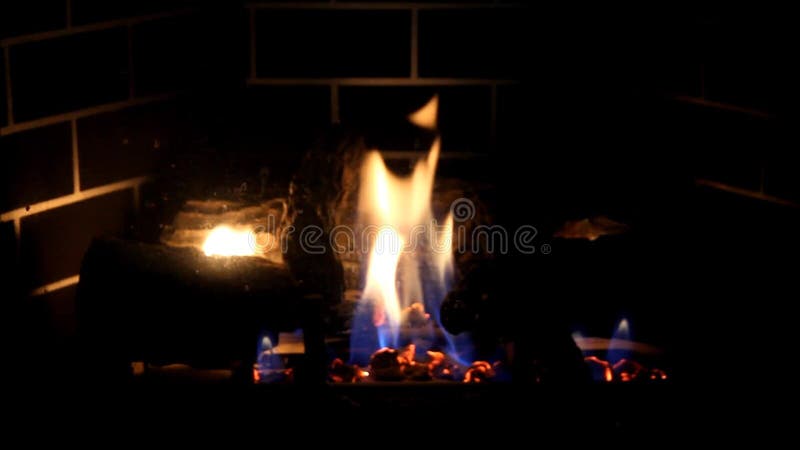 A Fire is Burning in a Pile of Wood in a Field Stock Video - Video of ...