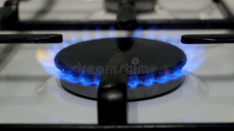 Burning Gas Burner Picture. Image: 93557413