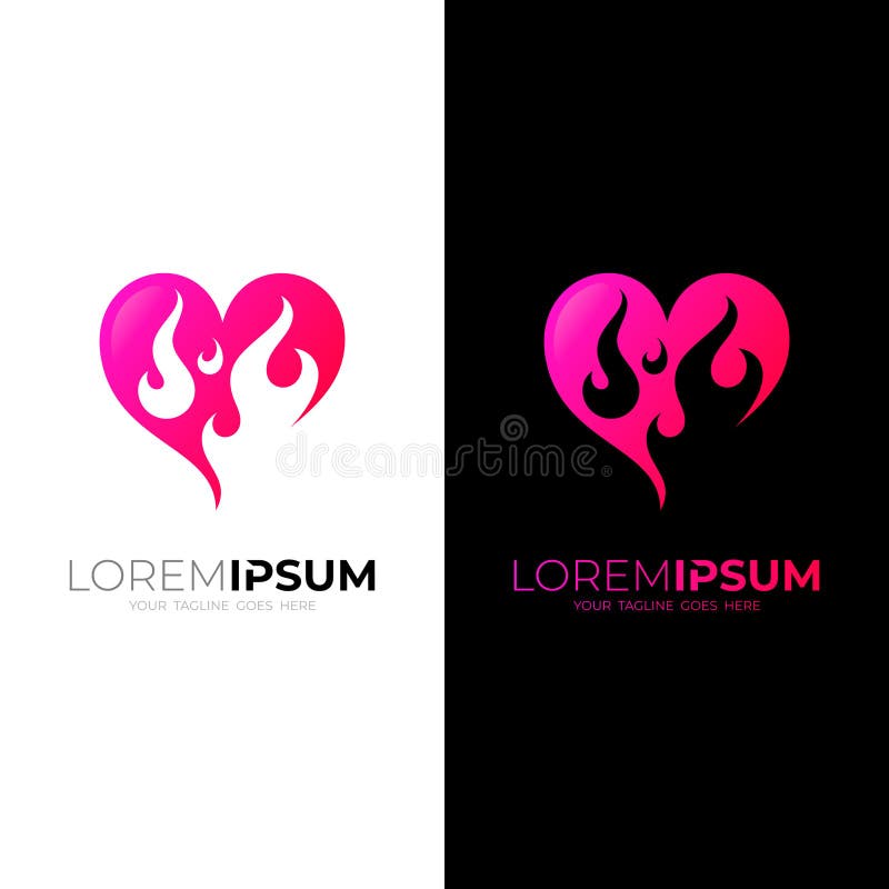 Heart Torch Logo Stock Illustrations – 160 Heart Torch Logo Stock ...