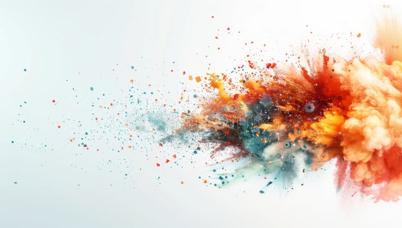 A Fire is Burning and the Smoke is Billowing Out in the Air by AI ...