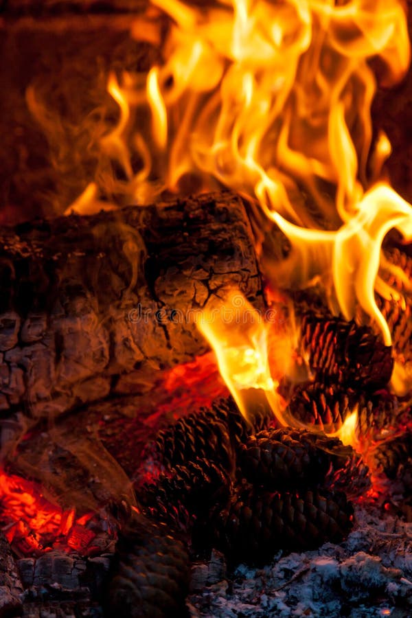 Fire stock image. Image of glow, flames, flaming, burn - 54747279