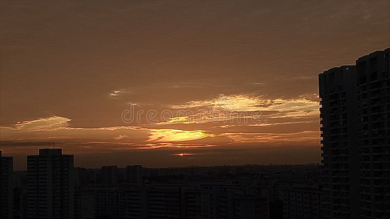 Sunrise stock image. Image of fire, sunrise, morning - 109747525