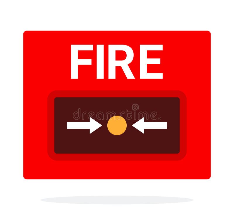 Fire Button Icon. Creative Element Design From Fire Safety Icons ...