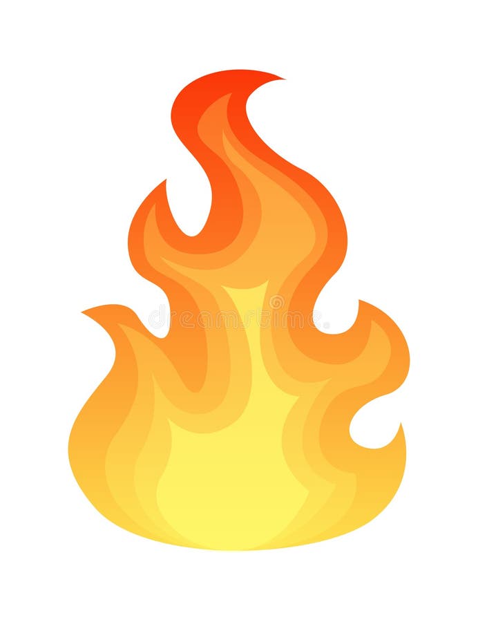 Fire Campfire Flame Graphics Available for Diverse Media Use and ...