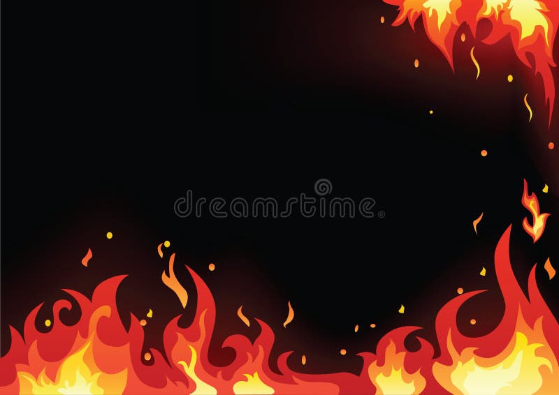 Fire cards stock illustration. Illustration of gamble - 8808171
