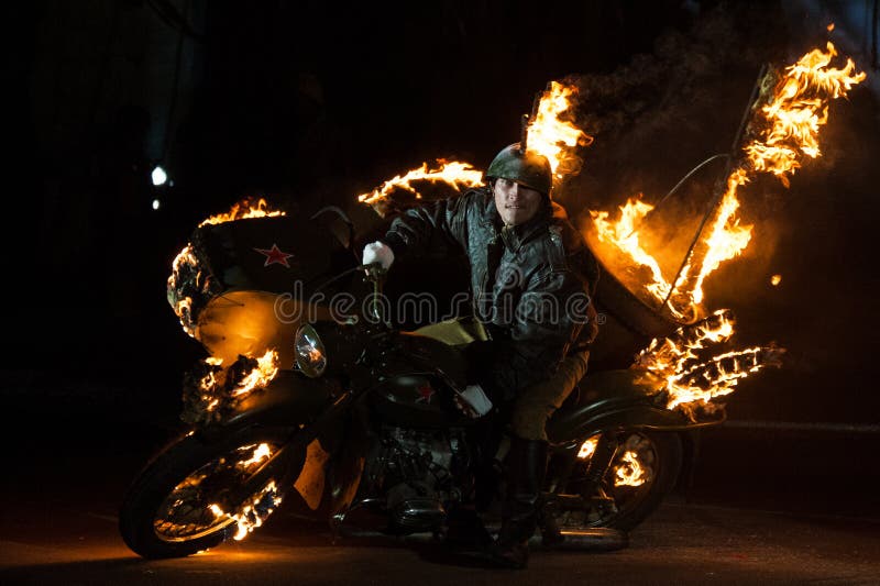 Fire Carnival 2015 in Moscow Editorial Stock Photo - Image of moscow ...