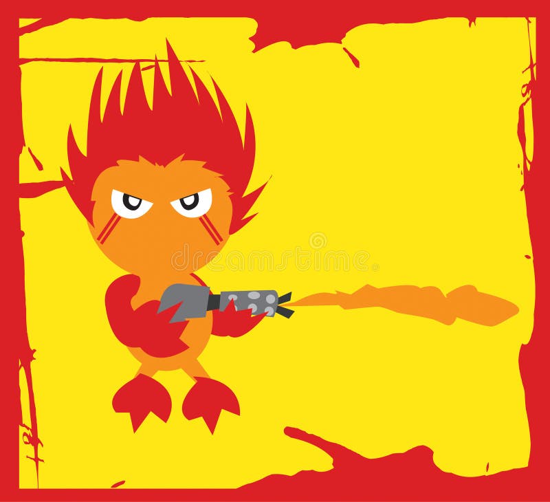 Fire Cartoon Character stock vector. Illustration of unique - 2976786