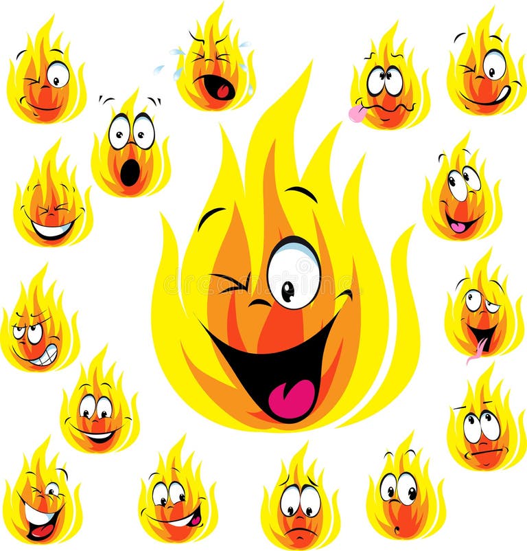 Cartoon Many Expressions Stock Illustrations – 1,033 Cartoon Many ...