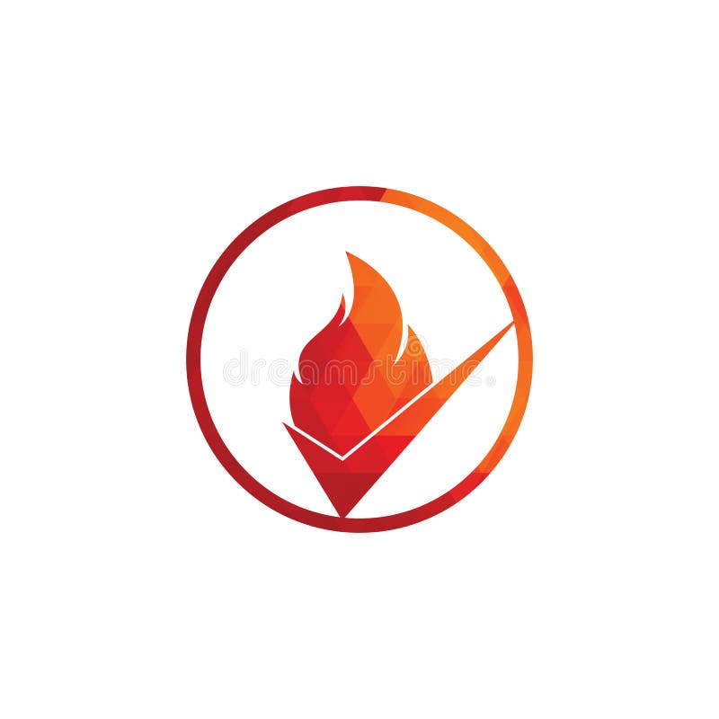 Flame Checkmark Stock Illustrations – 64 Flame Checkmark Stock ...