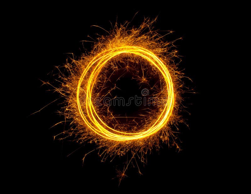 Fire circle stock image. Image of round, background, light - 5038275