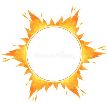 Fire Circle Border Stock Illustrations – 3,931 Fire Circle Border Stock ...