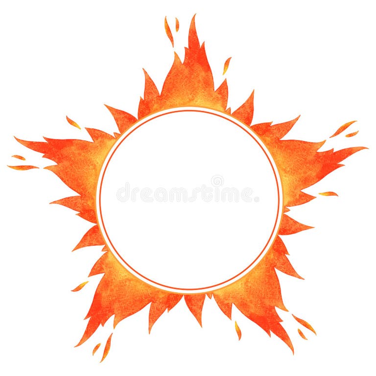 Fire Circle Border Stock Illustrations – 3,931 Fire Circle Border Stock ...