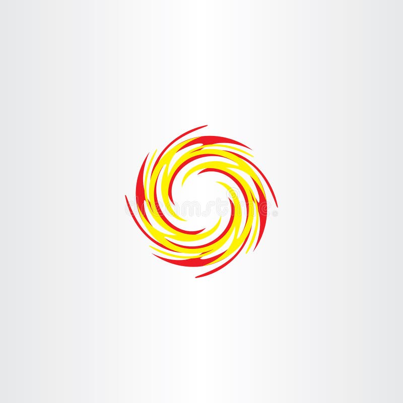 Fire Circle Logo Icon Vector Sign Stock Vector - Illustration of icon ...