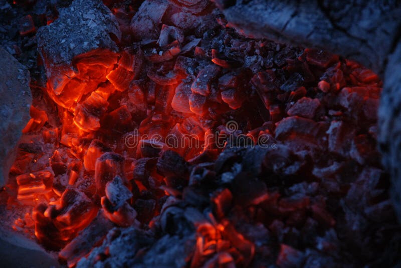 Fire coals stock photo. Image of burnt, black, embers - 17000586