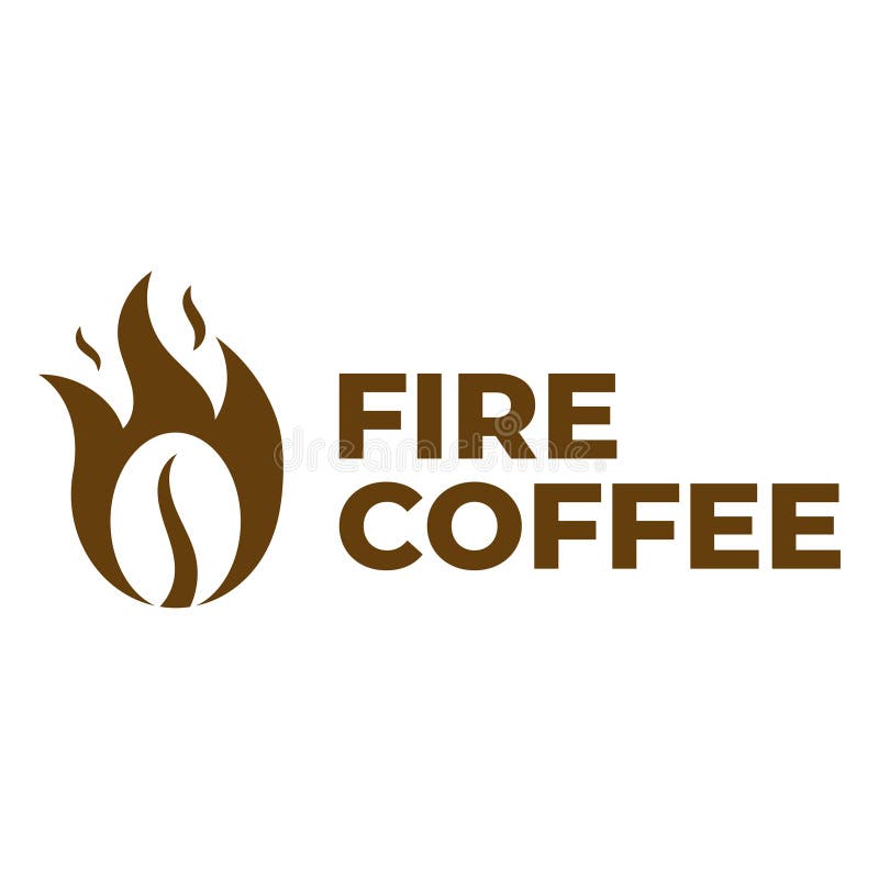 Coffee Van Flat Minimalist Logo Design Stock Vector - Illustration of ...