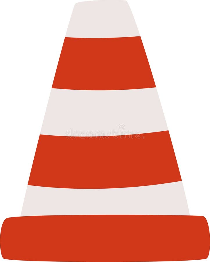 Fire Cone Icon stock vector. Illustration of safety - 293776975