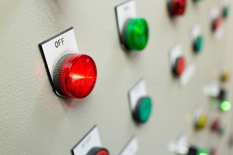 Fire Control Panel Buttons Background Stock Image - Image of automatic ...