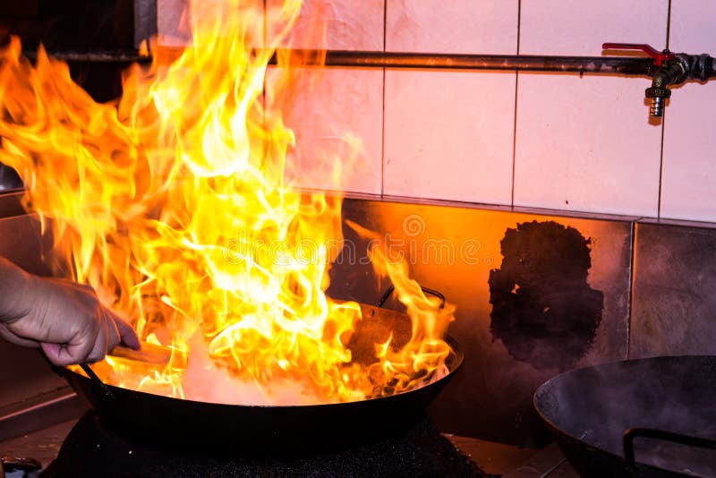 Fire cooking stock photo. Image of tasty, flame, burn - 36121512
