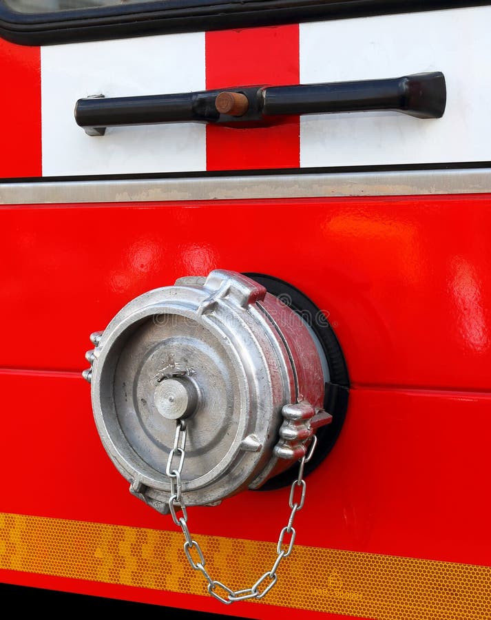 Fire coupling head stock image. Image of objects, modern - 43147445